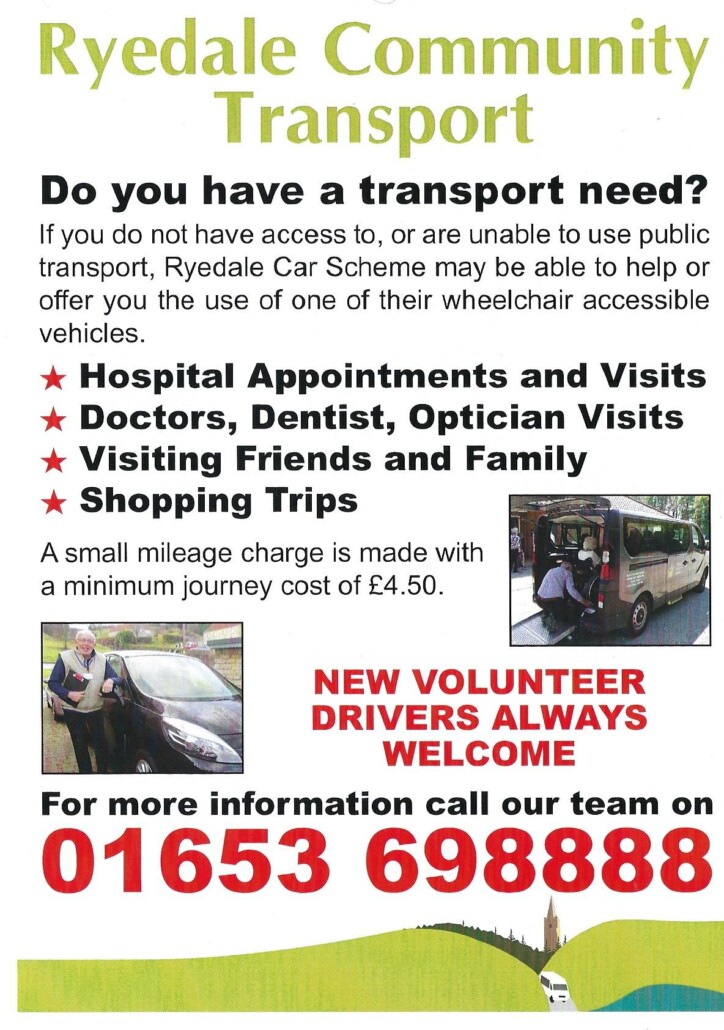 Ryedale Community Transport / Flaxton Village Plan Action – Flaxton ...